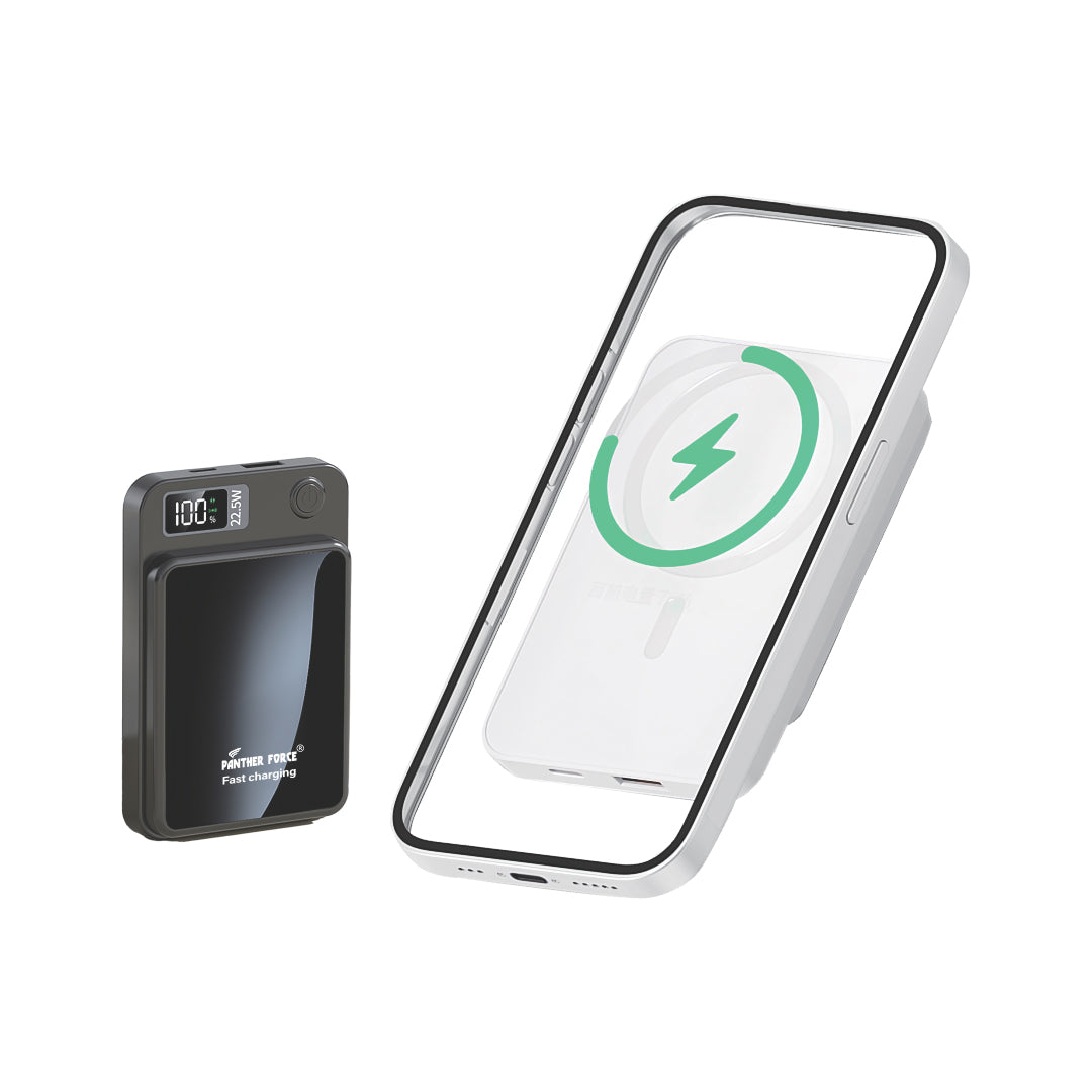 MagSafe 5000mAh Portable Power Bank Fast Charging - Panther Force